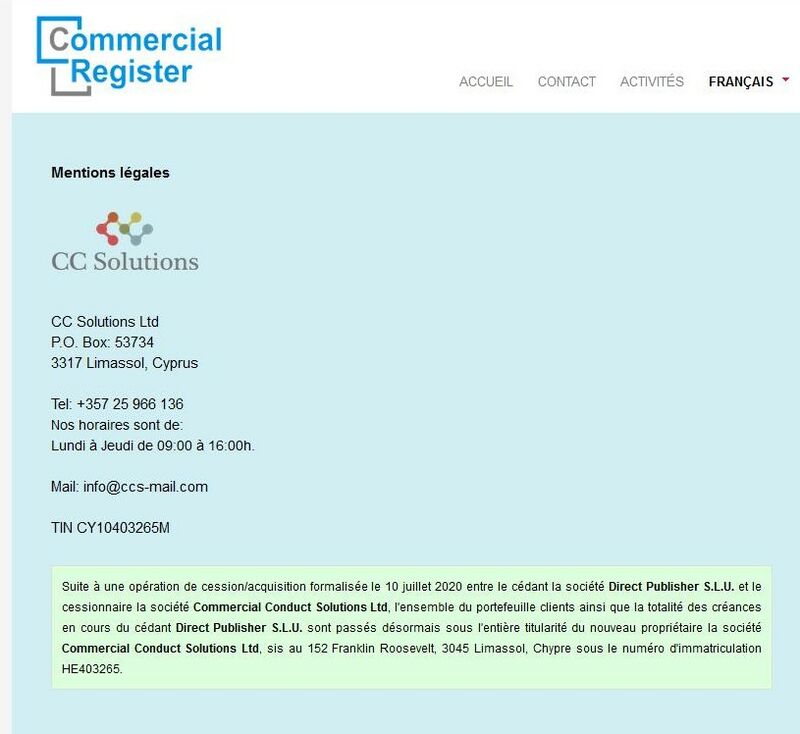 Cc solutions | 3 signalements | 66 commentaires